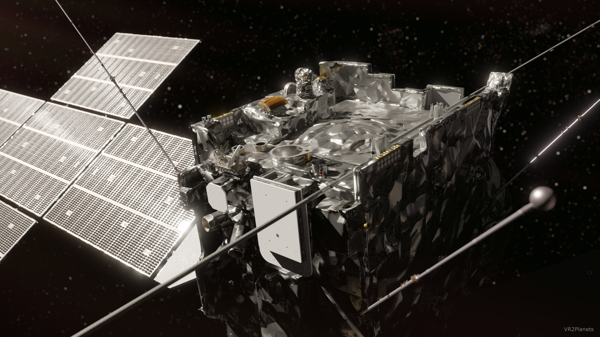 Custom VR application - VR2Planets