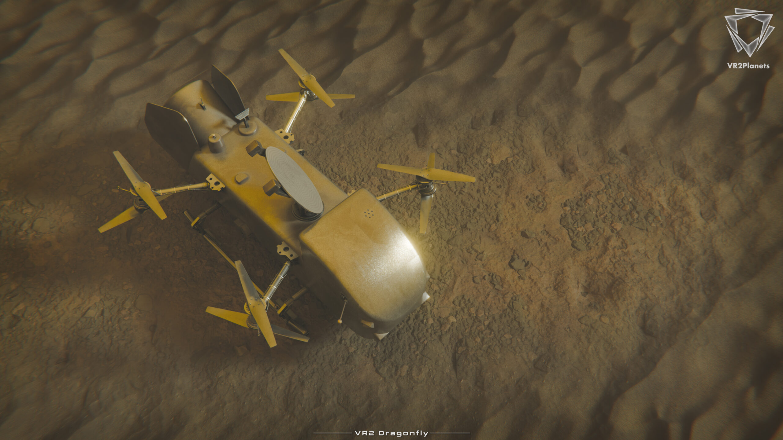 Custom VR application - VR2Planets